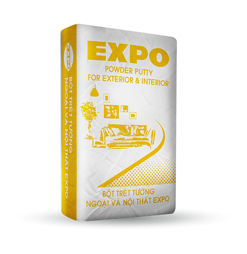 EXPO POWDER PUTTY FOR EXTERIOR & INTERIOR – BỘT TRÉT TƯỜNG NGOẠI VÀ NỘI ...